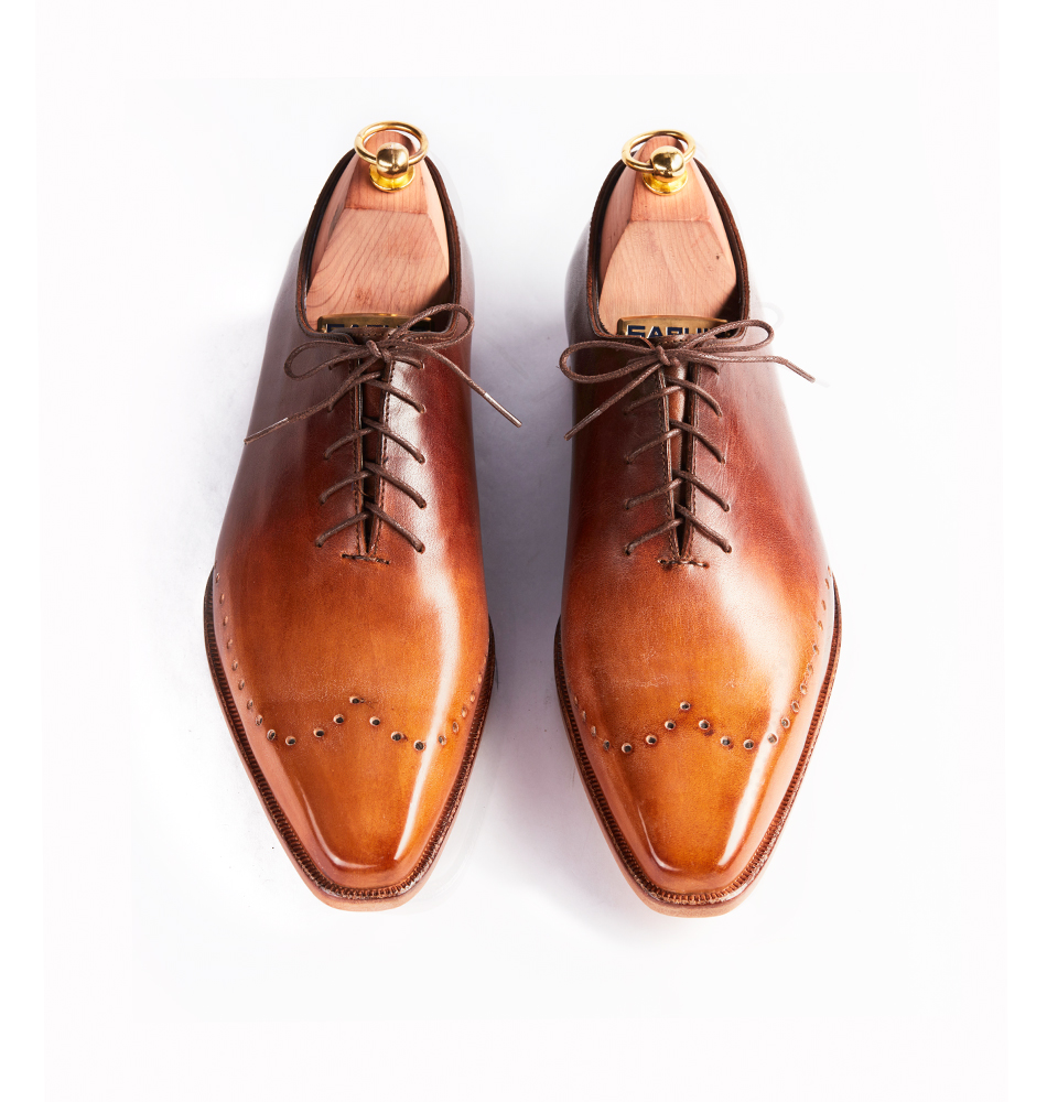 Luxury Handcrafted Patina Shoes by iTailor